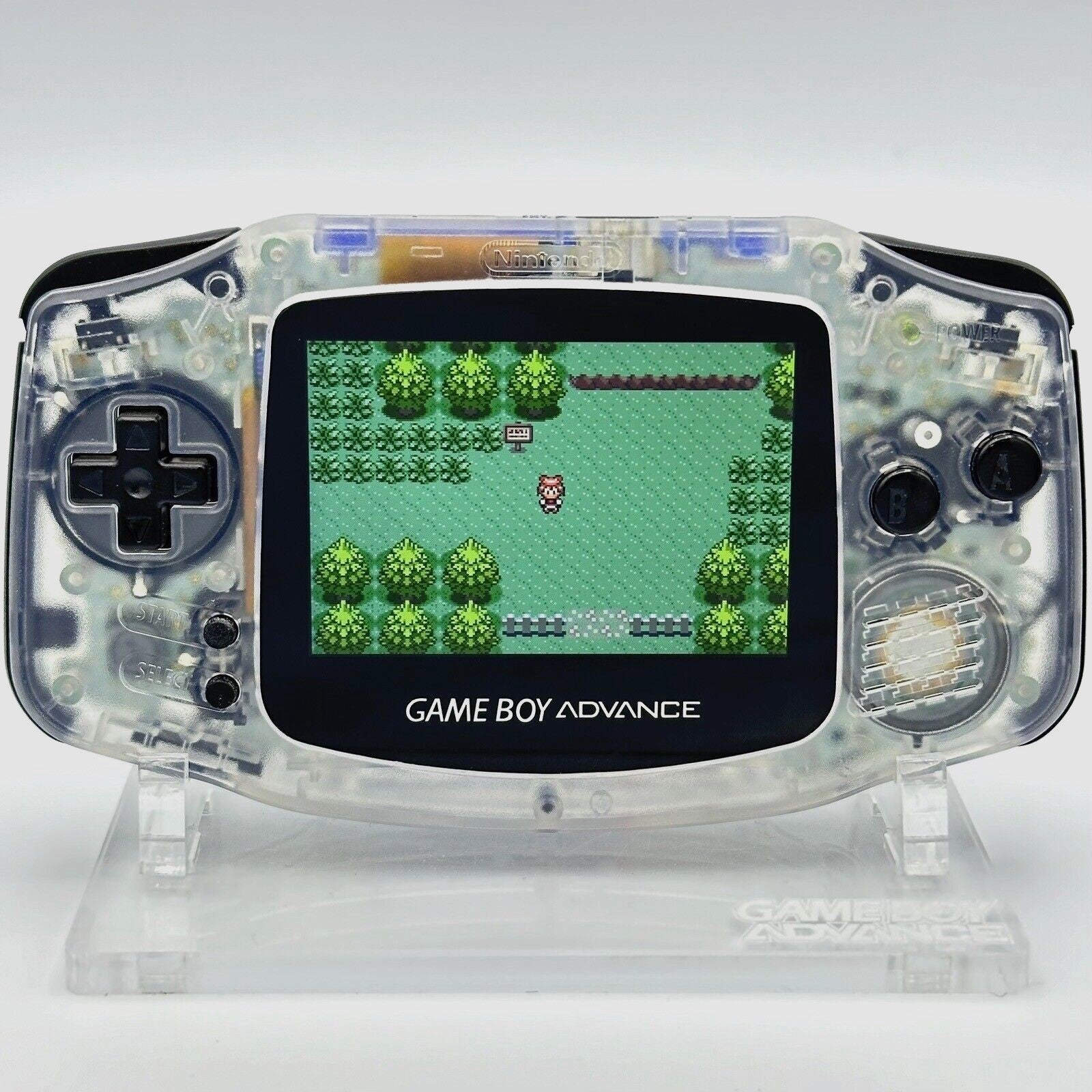 Game Boy Advance IPS V2 Console - Clear & Black – Throwback Gaming