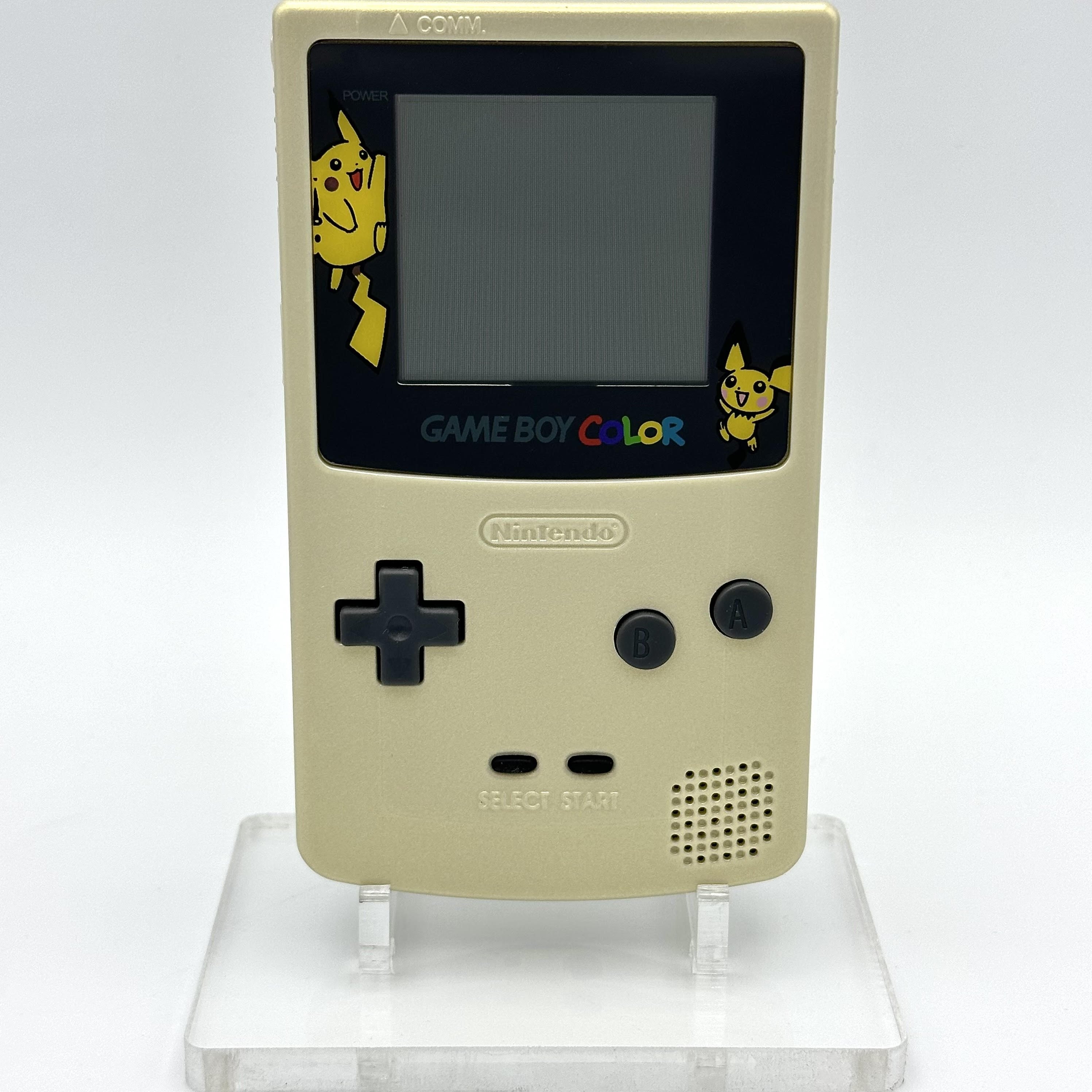 Game Boy Color Console - Gold Pokémon Center Edition – Throwback Gaming