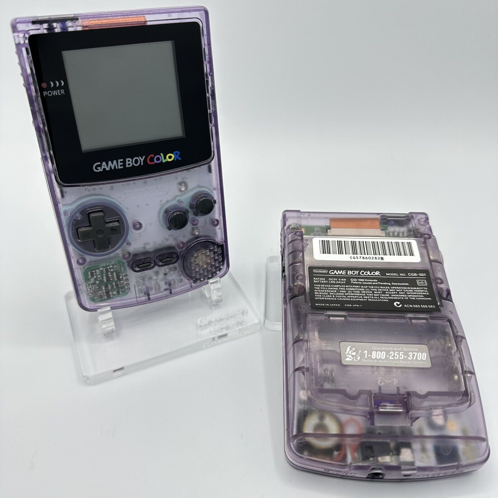 Game Boy Color Console - Atomic Purple - OEM Refurbished – Throwback Gaming