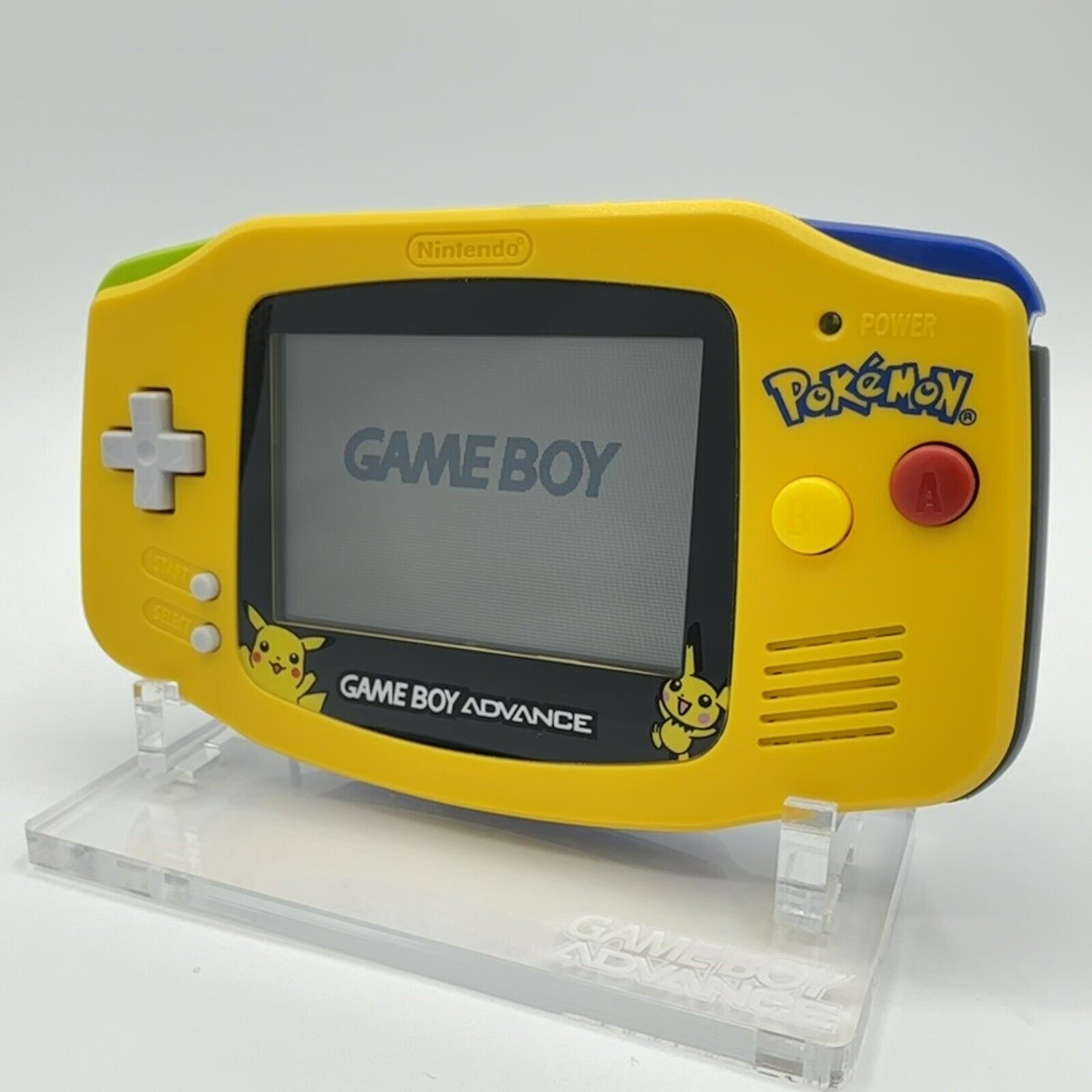 Game Boy Advance Console - Special Pikachu Edition – Throwback Gaming