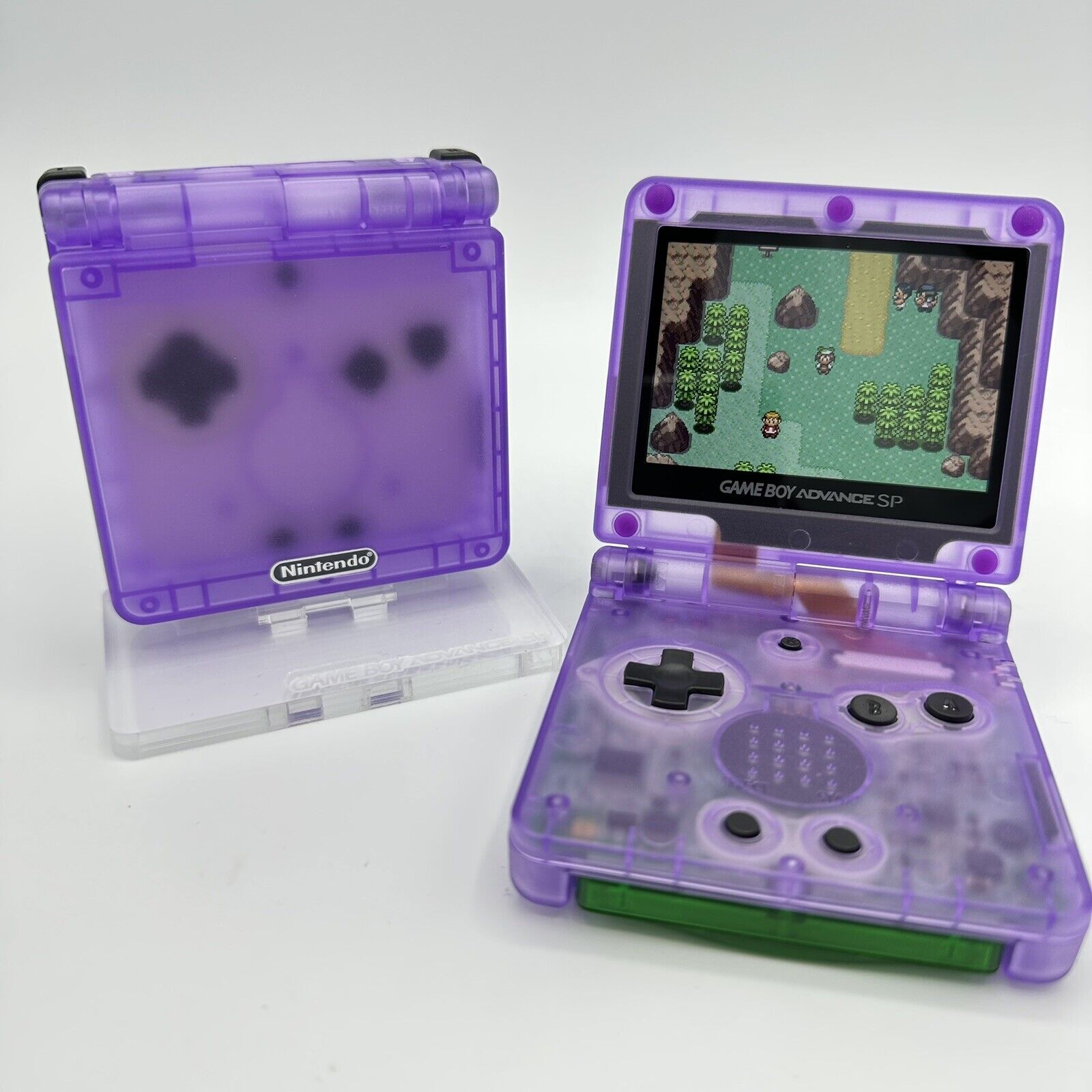 Game Boy Advance SP Console - Light Purple – Throwback Gaming
